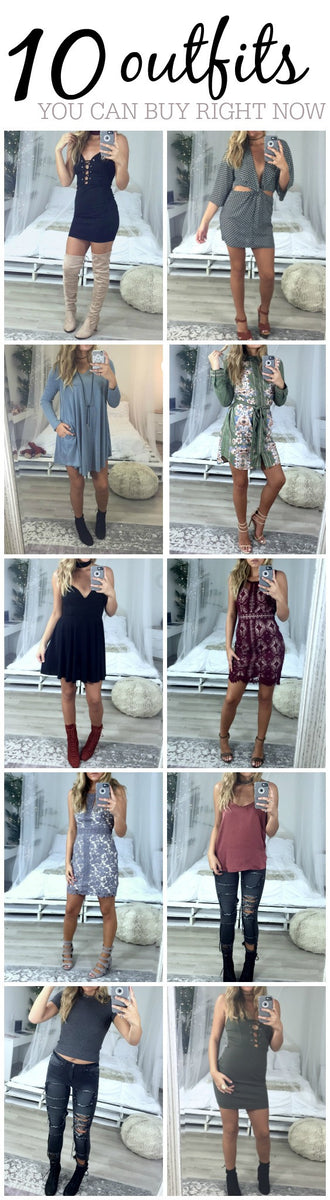 Ten Outfits You Can Buy Right Now – Amazing Lace