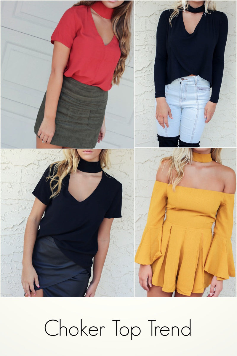 Choker Top Trend – Amazing Lace