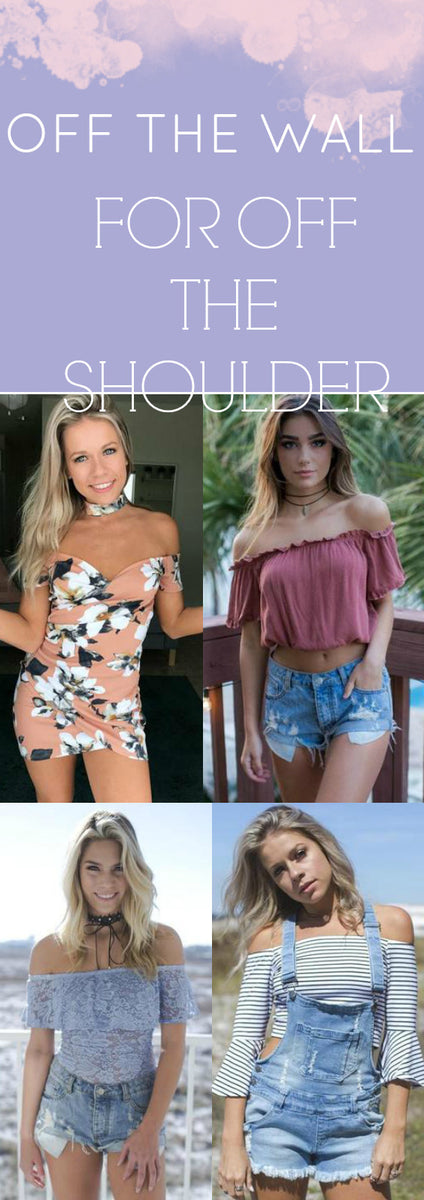 Off The Wall For Off The Shoulder – Amazing Lace