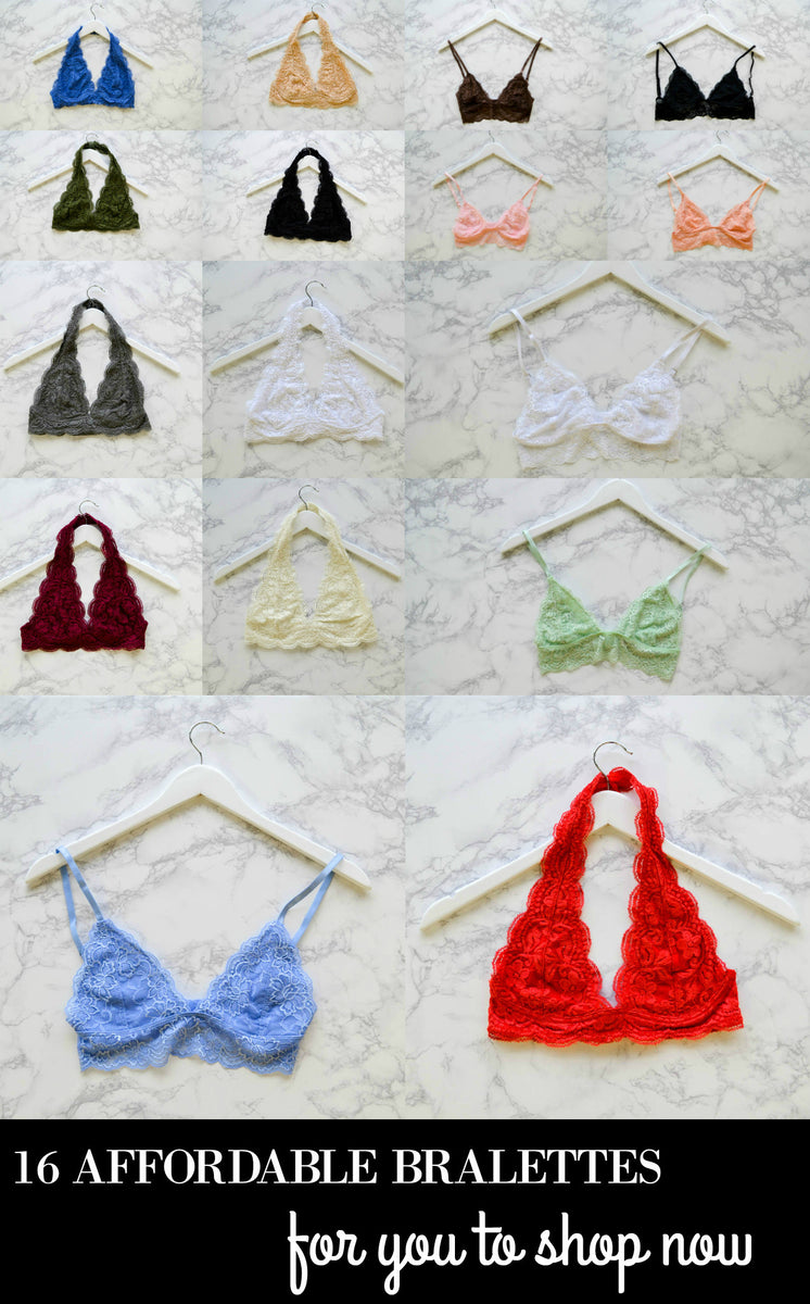 16 Affordable Bralettes For You To Shop Now – Amazing Lace