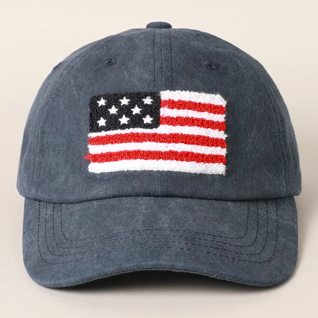 American Flag Patch Baseball Hats – Amazing Lace